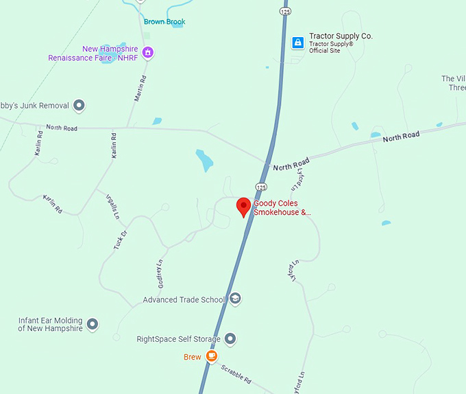 16. goody coles smokehouse & catering co. map