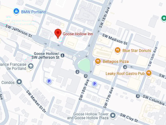 16. goose hollow inn map