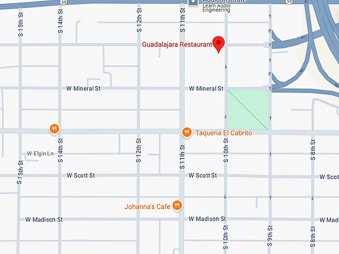 16. guadalajara restaurant map