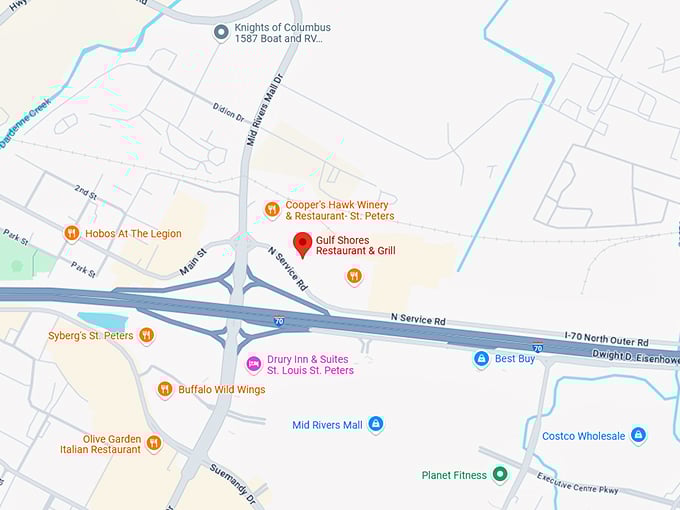 16. gulf shores restaurant & grill map