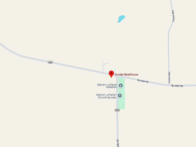 16. gunder roadhouse map