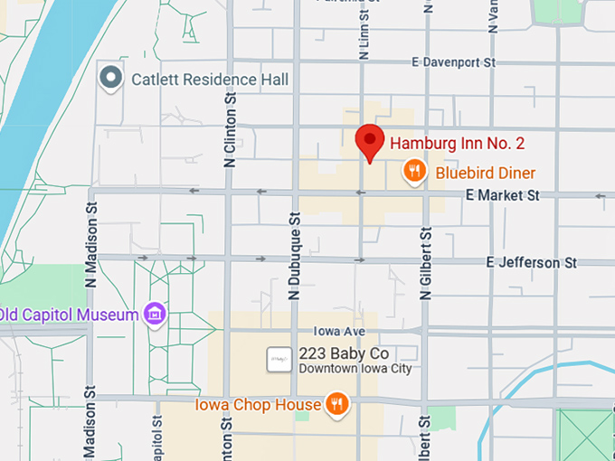 16. hamburg inn no. 2 map