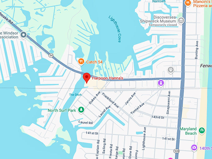 16. harpoon hanna's map