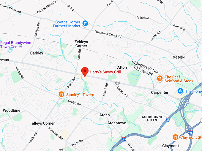 16. harry's savoy grill map