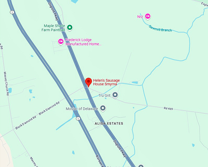 16. helen's sausage house smyrna map