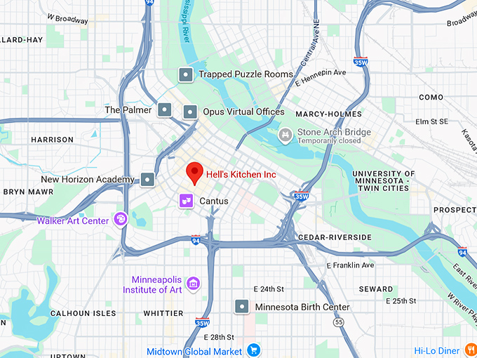 16. hell's kitchen map