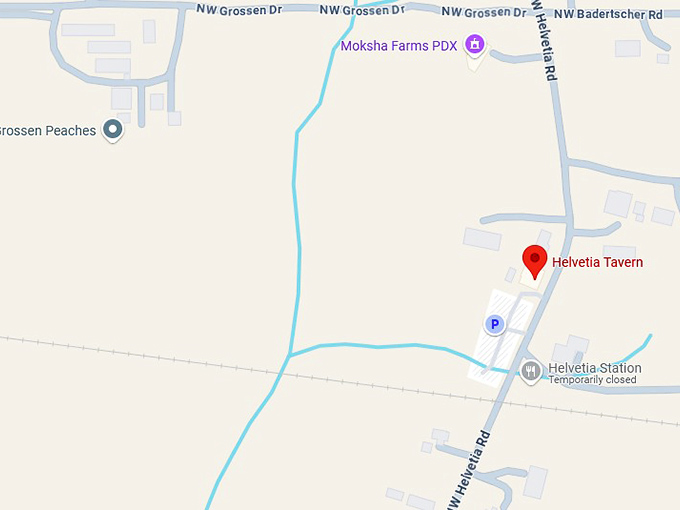 16. helvetia tavern map