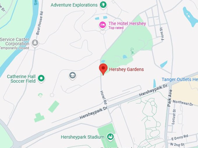 16. hershey gardens map