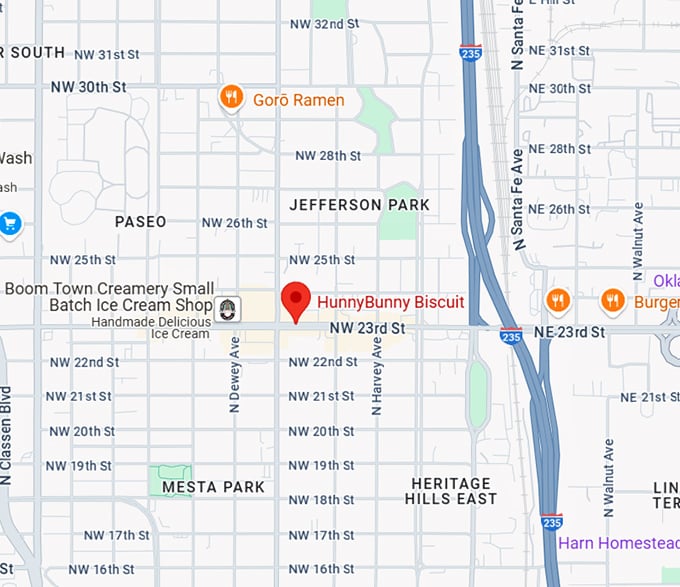 16. hunnybunny biscuit co map
