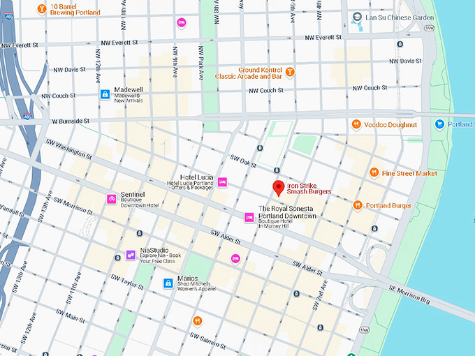 16. iron strike smash burgers map