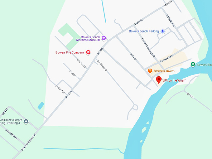 16. jp's on the wharf map