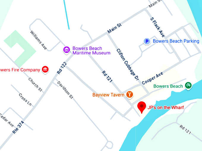 16. jp's on the wharf map