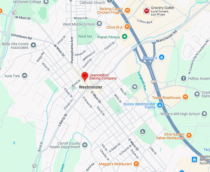 16. jeanniebird baking company map