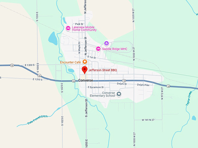 16. jefferson street bbq map