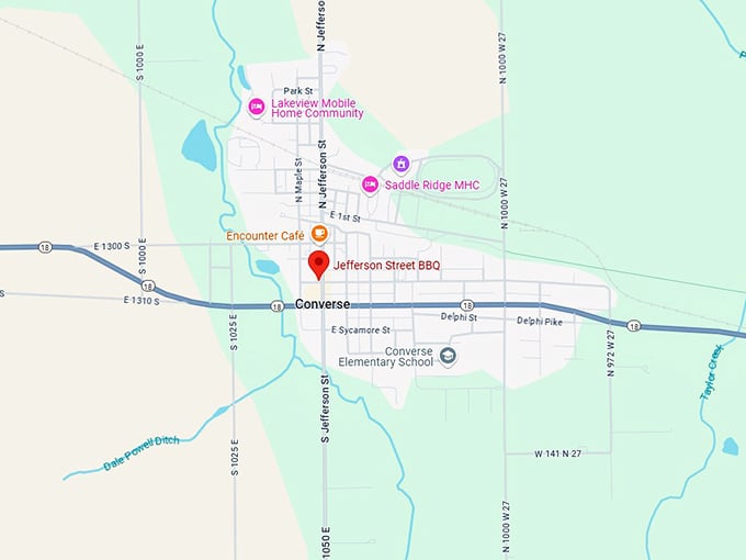 16. jefferson street bbq map