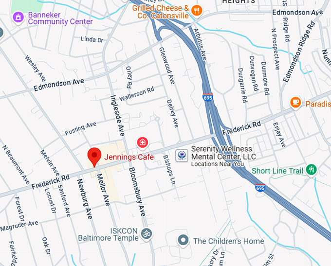 16. jennings cafe map