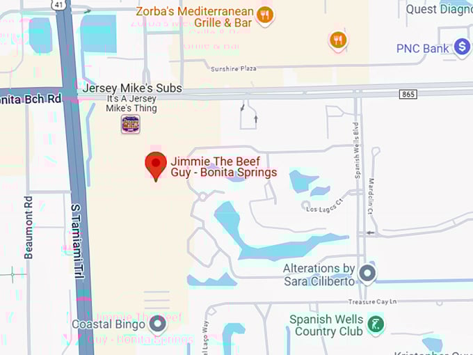 16. jimmie the beef guy bonita springs map