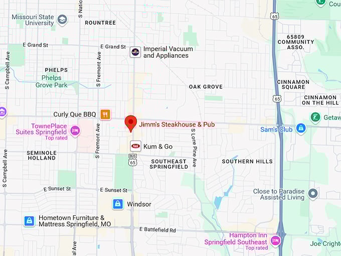16. jimm's steakhouse & pub map