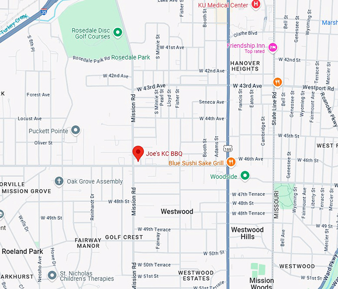 16. joe's kc bbq map