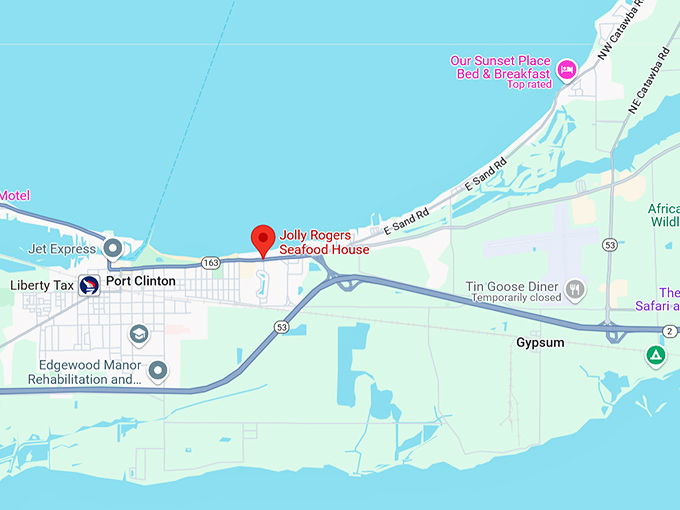 16. jolly rogers seafood house map