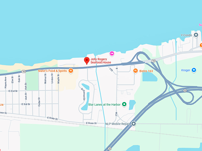 16. jolly rogers seafood house map