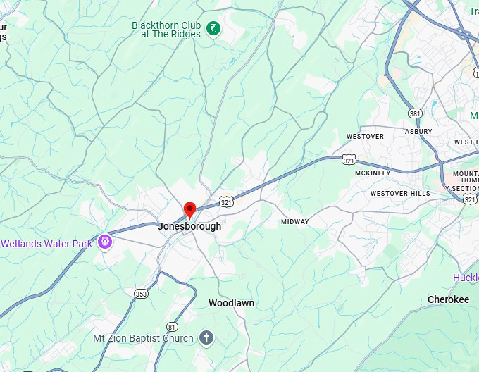 16. jonesborough map