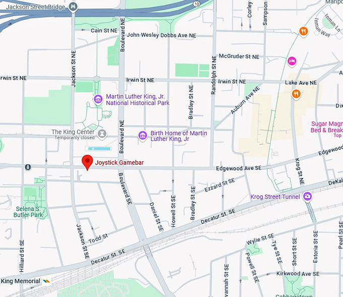 16. joystick gamebar map