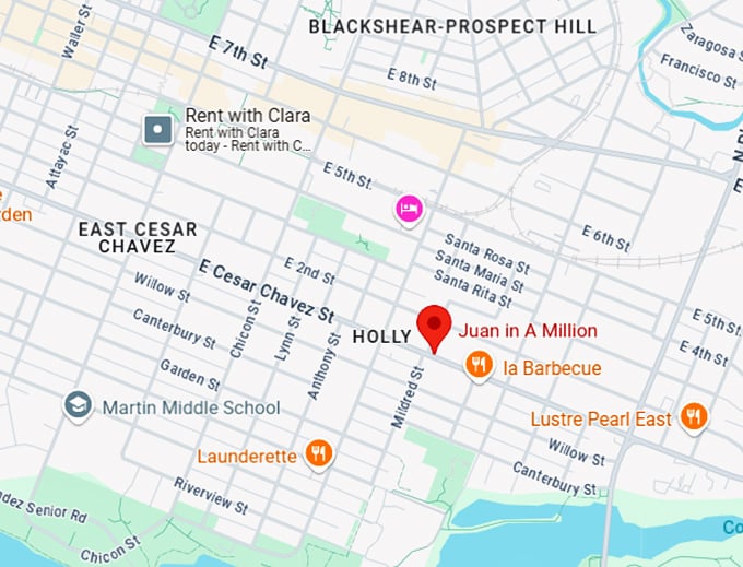 16. juan in a million map