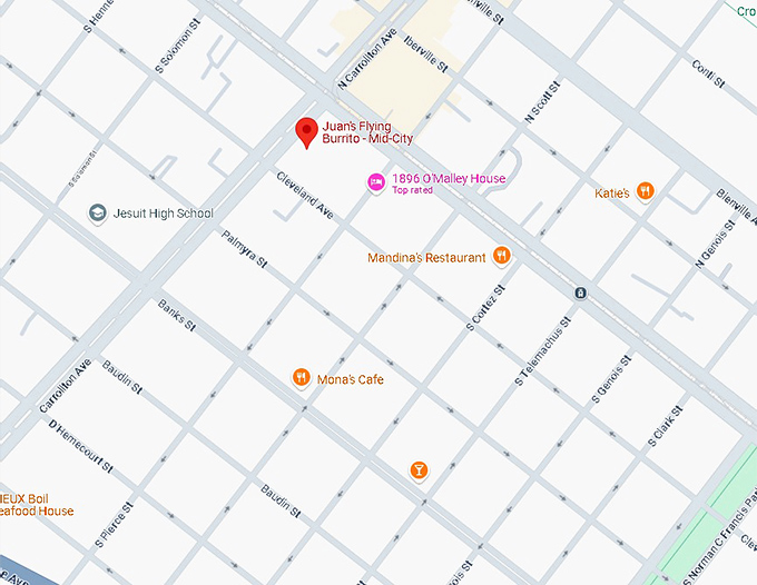 16. juan's flying burrito mid city