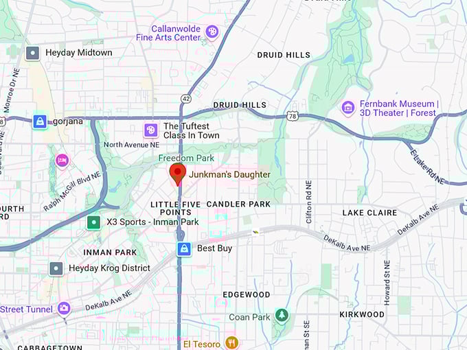 16. junkman's daughter map