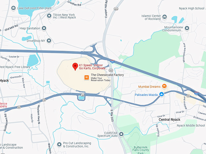 16. k1 speed indoor go karts, corporate event venue, team building activities map