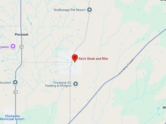 16. ken's steak and ribs map