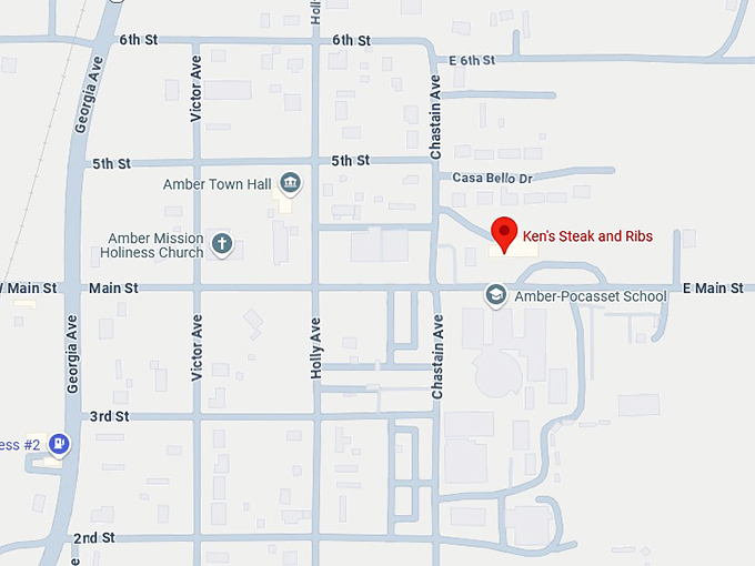 16. ken's steak and ribs map