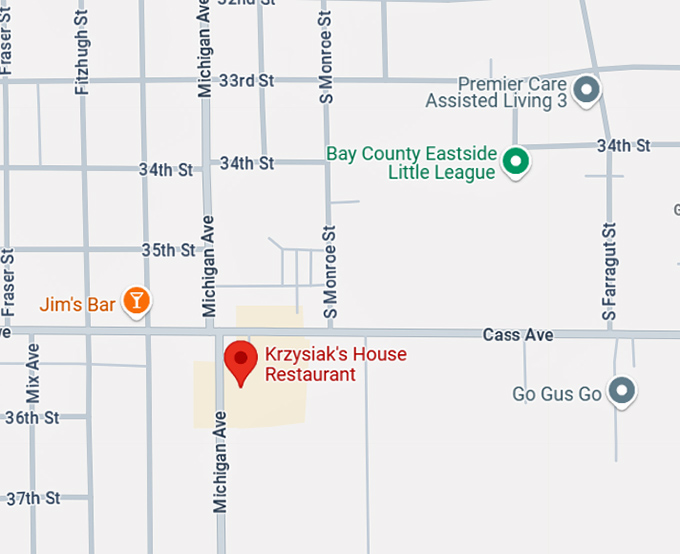 16. krzysiak's house map