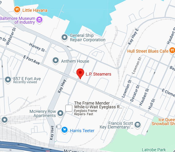 16. l.p. steamers map