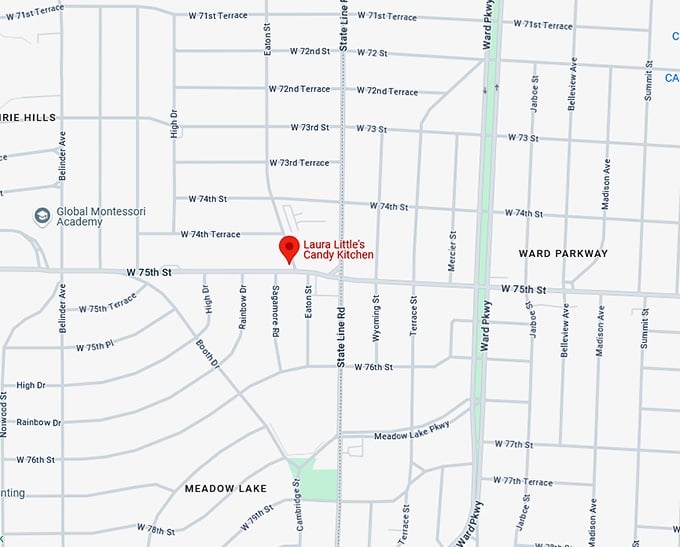 16. laura little's candy kitchen map