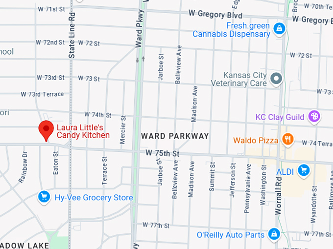 16. laura little's candy kitchen map