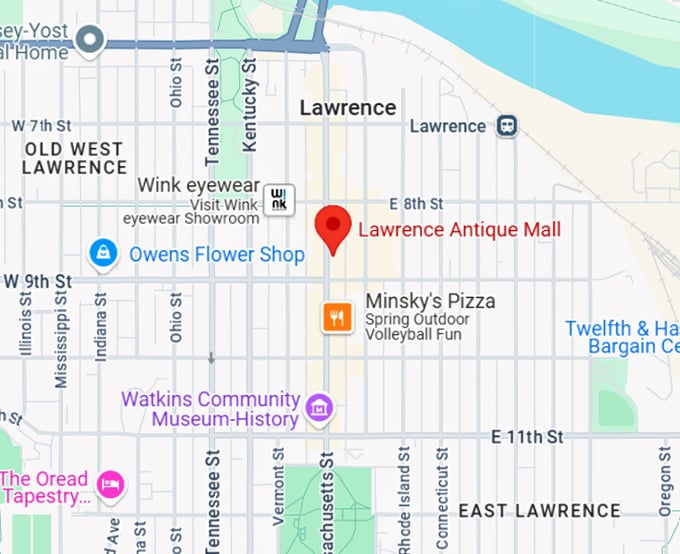 16. lawrence antique mall