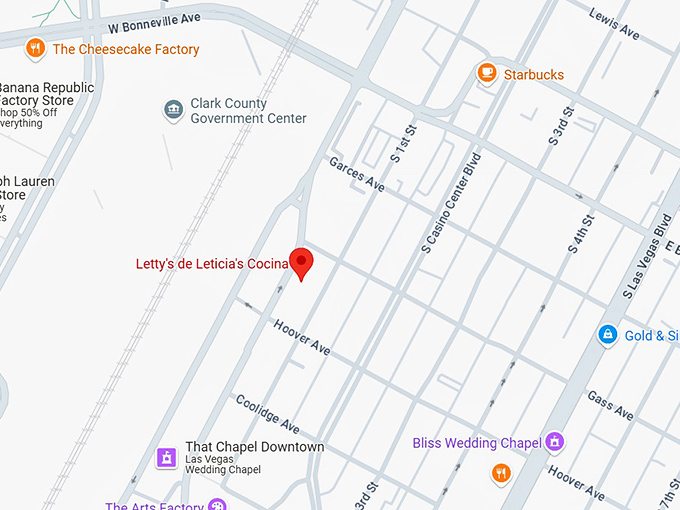 16. letty's de leticia's cocina map