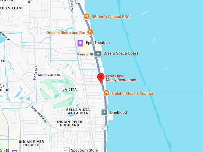 16. loyd have mercy restaurant map