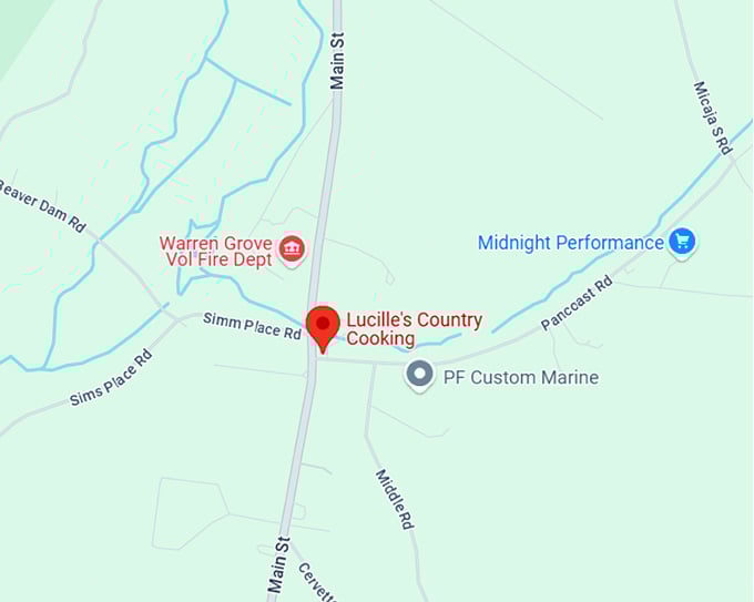 16. lucille's country cooking map