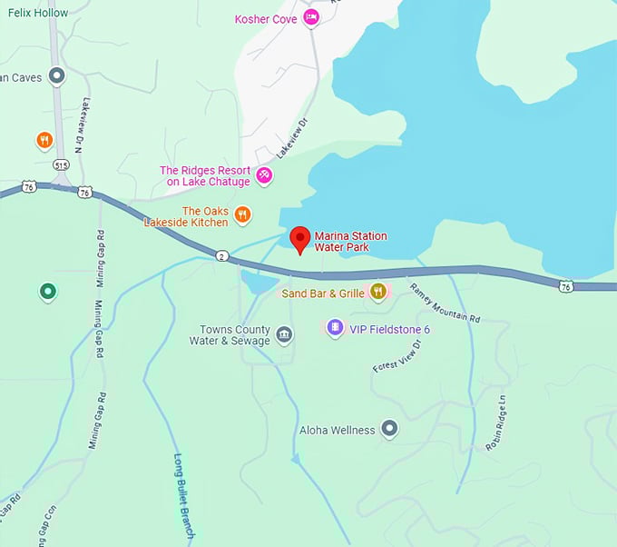 16. marina station water park map