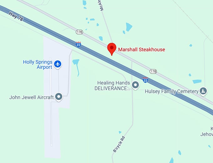 16. marshall steakhouse map