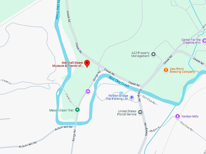 16. marshall steam museum map