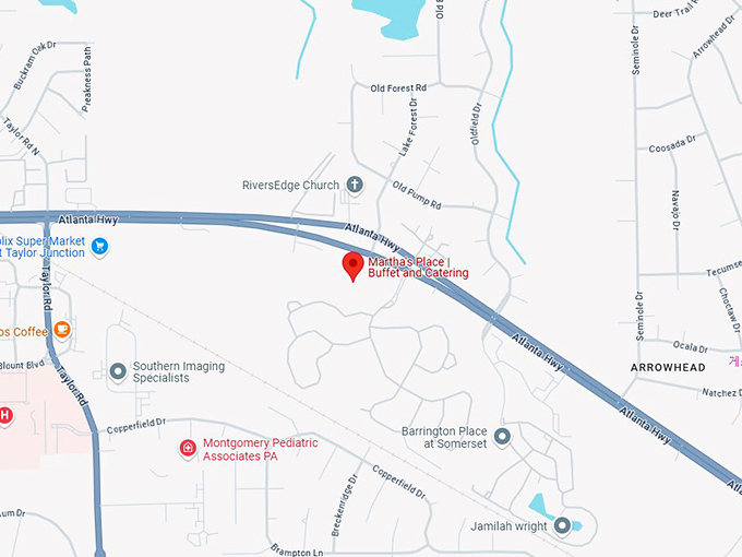 16. martha's place buffet and catering map