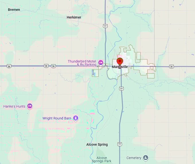 16. marysville map
