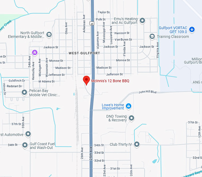 16. mcinnis's 12 bone bbq map