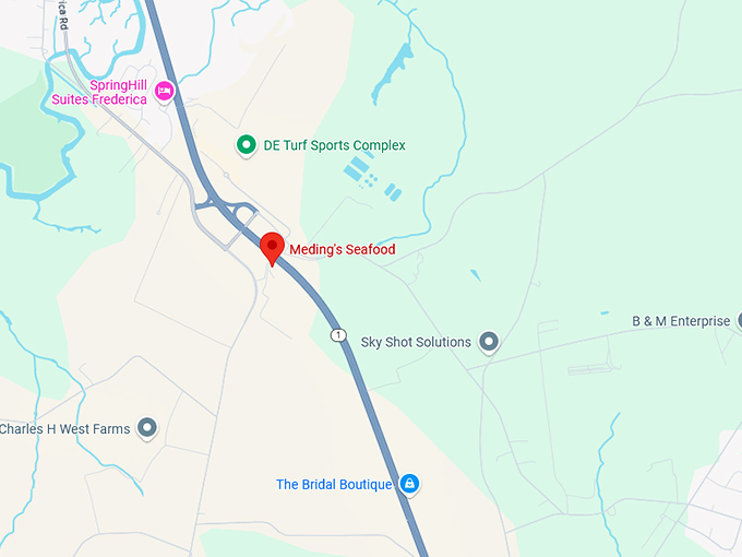 16. meding's seafood map