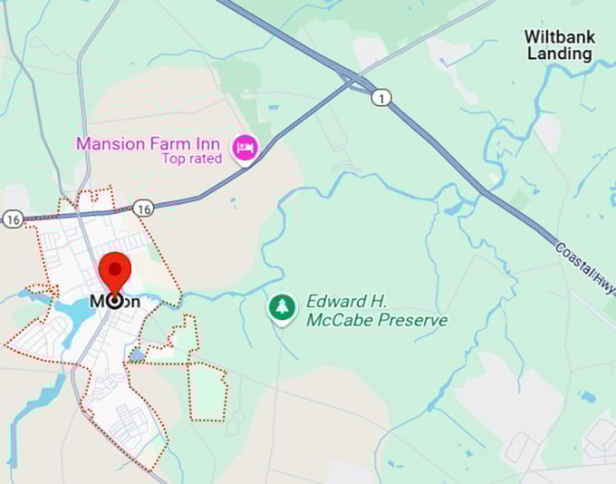 16. milton delaware map