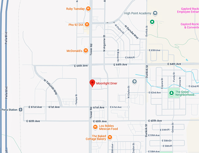 16. moonlight diner map